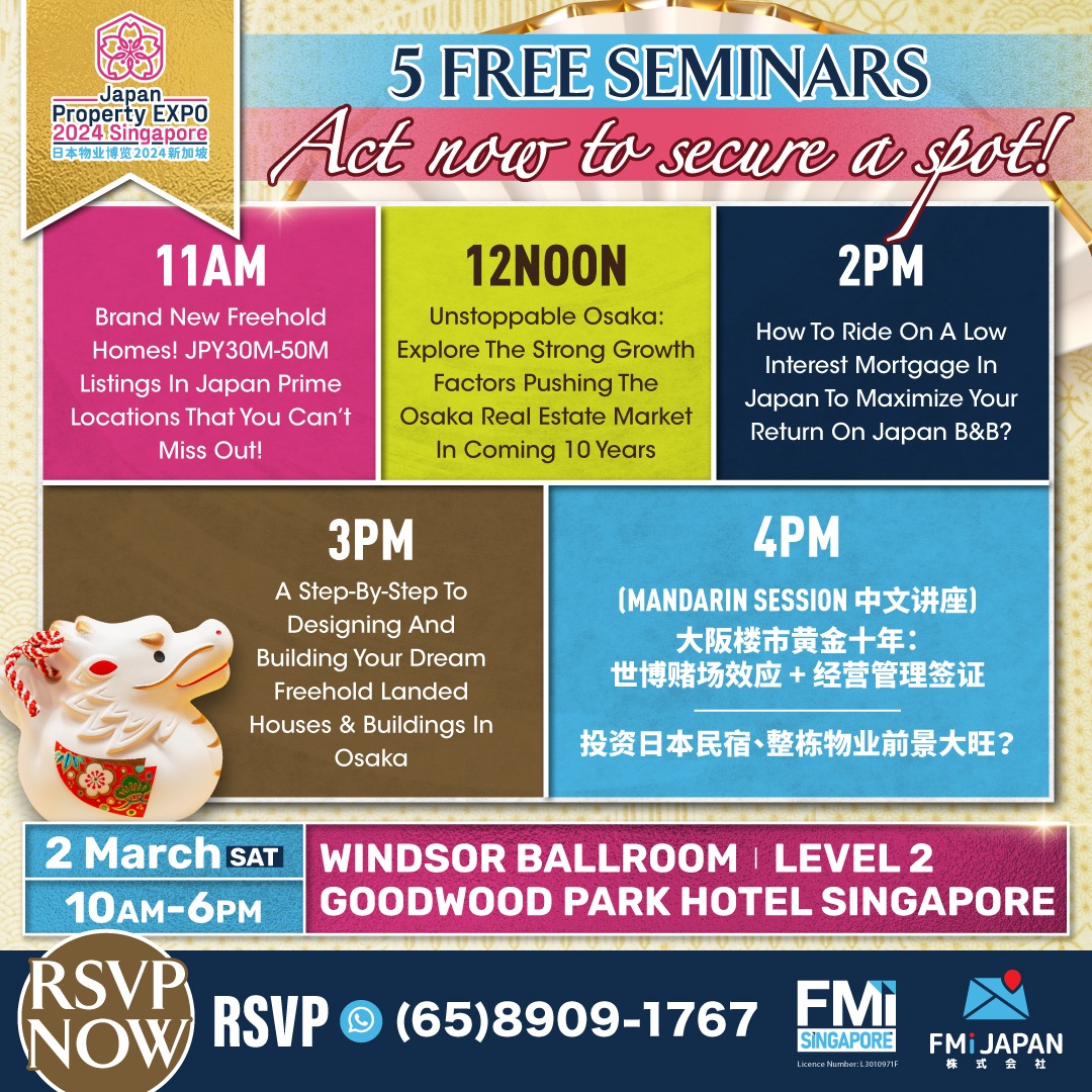 » Japan Property Expo 2024｜FMI JAPAN | A one stop solution to all your ...